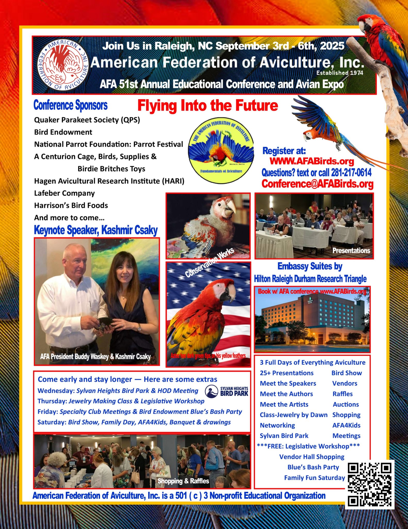 AFA 2025 Conference Registration, Sponsorships, Hotel and more ...